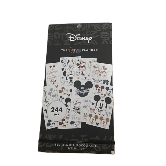 Disney | Office | Disney The Happy Planner 244 Sticker Book New Mickey ...